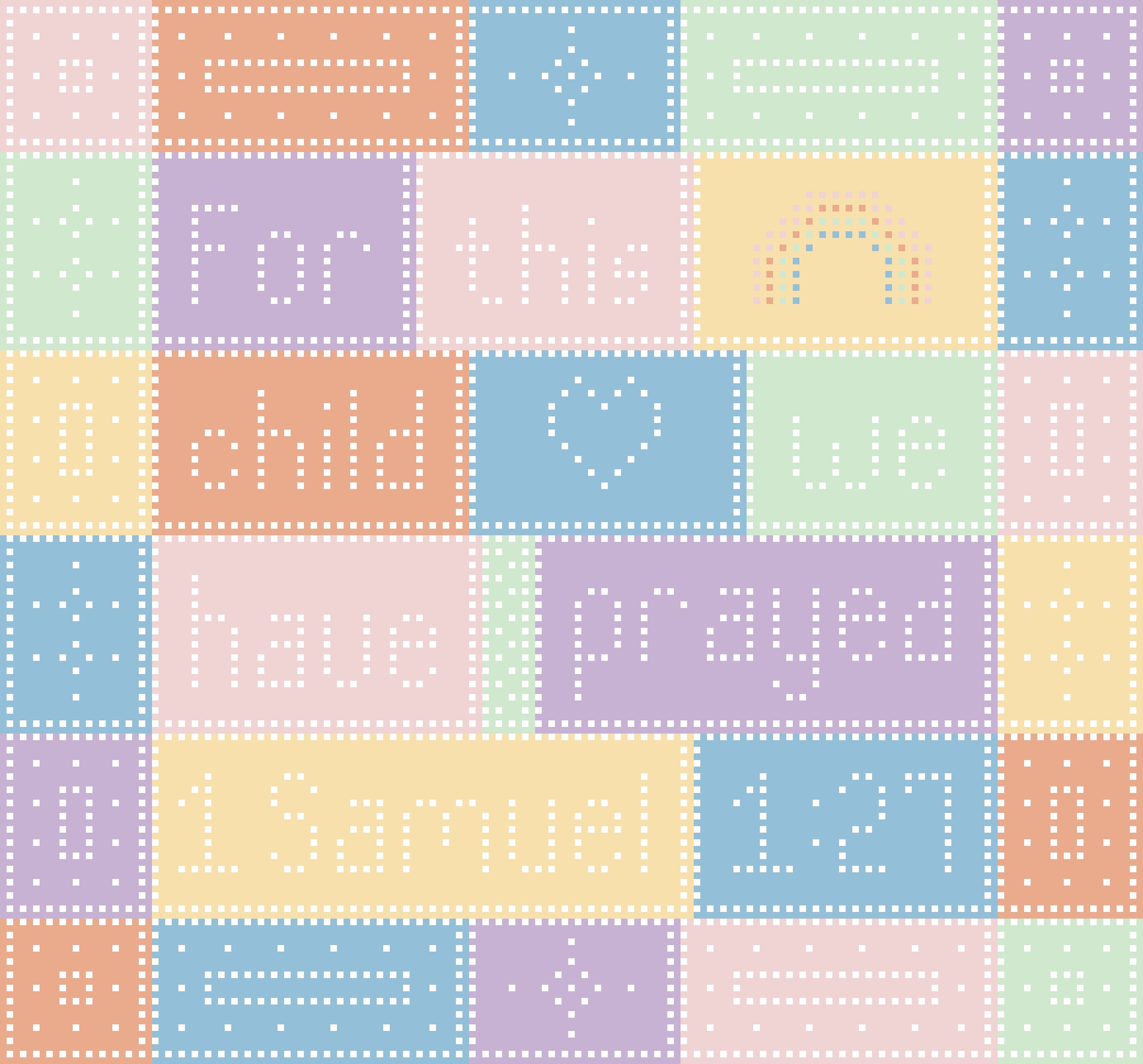 Prayer Crochet Blanket Pattern - Etsy