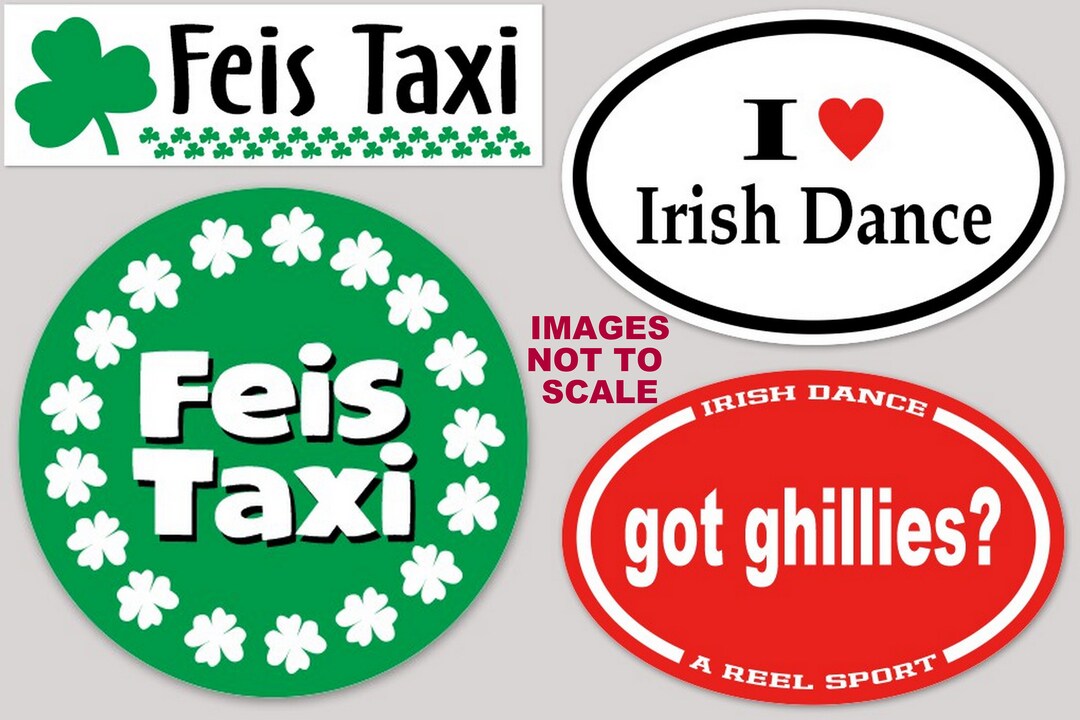 Irish Dance Pride Stickers - Etsy