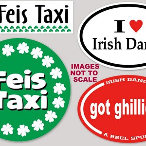 Irish Dance Pride Stickers - Etsy