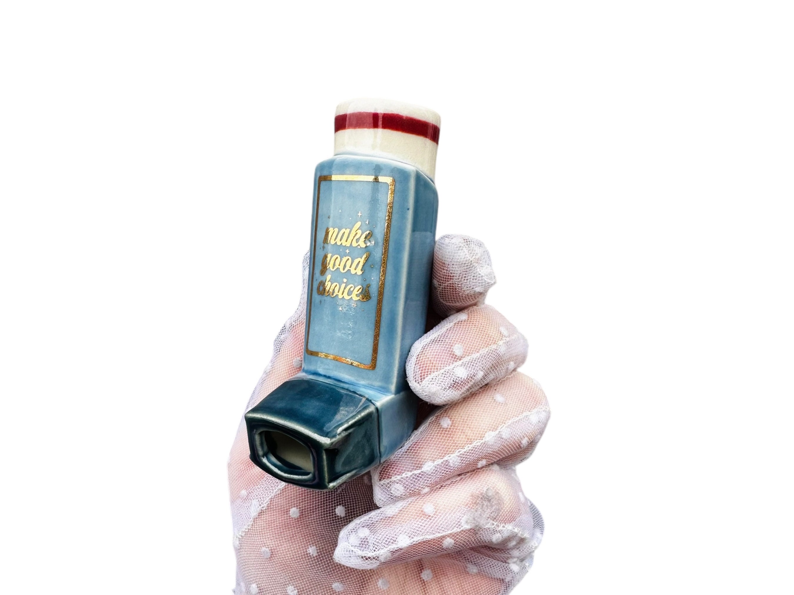 Gold MGC on Realistic Inhaler Pipe