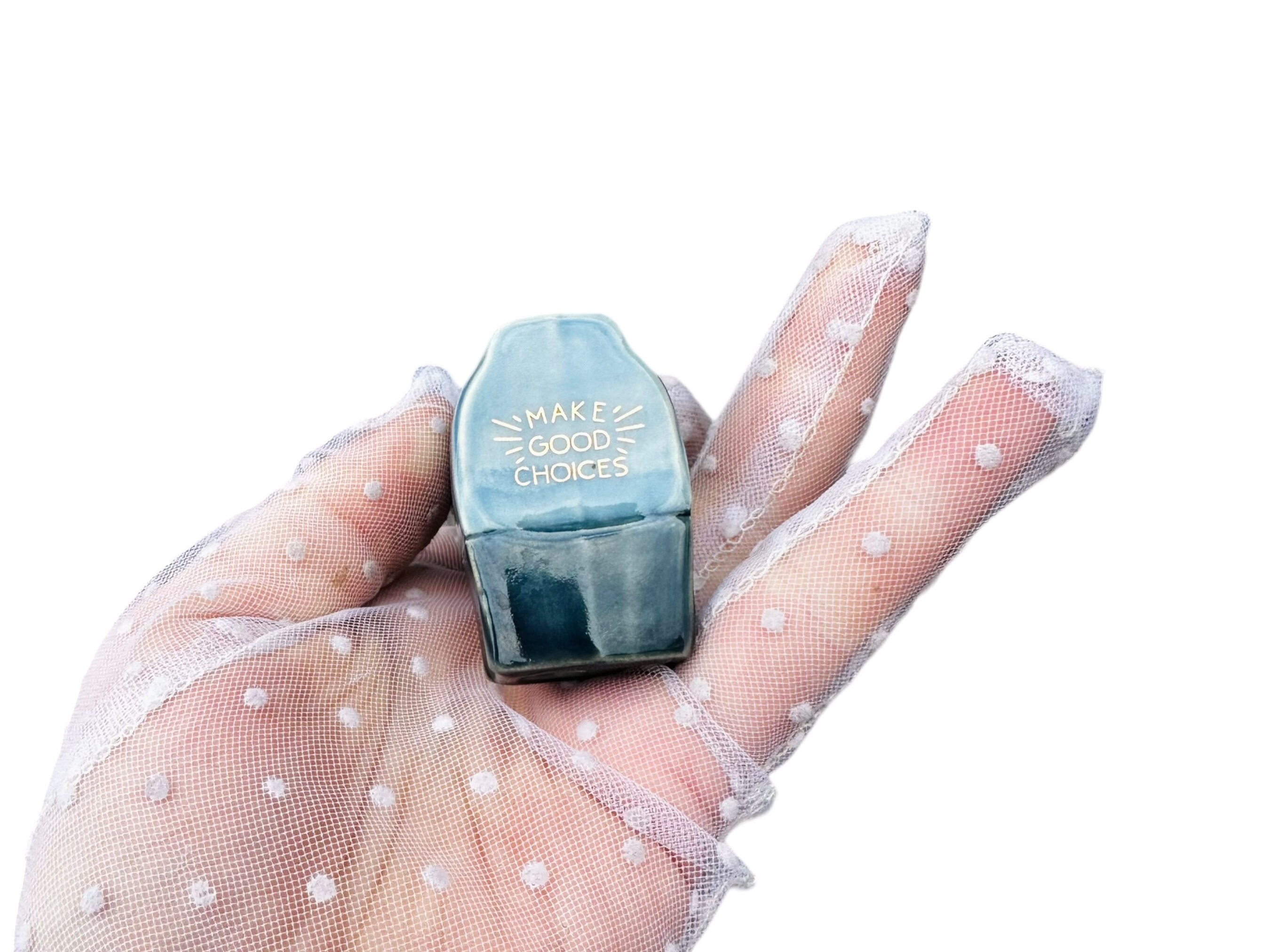 Gold Leopard Realistic Inhaler Pipe