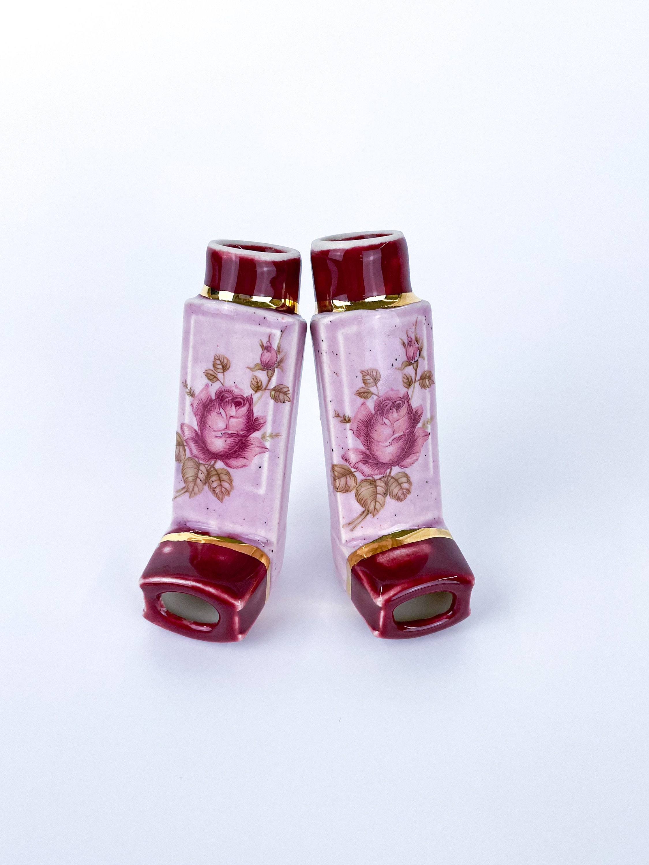 Vintage Rose Inhaler Pipe