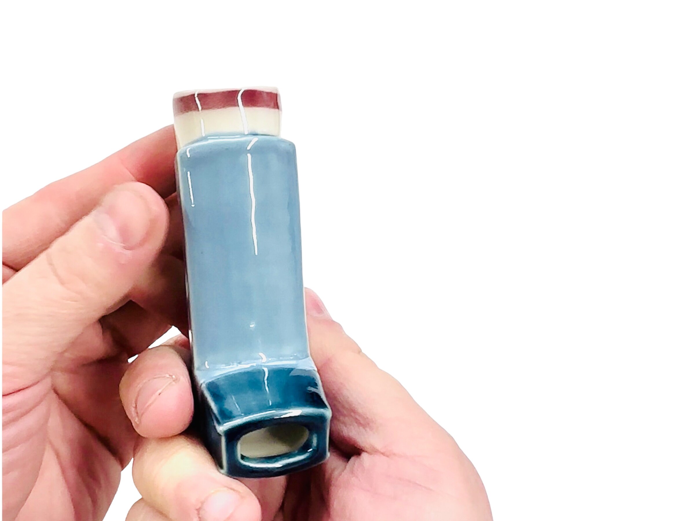 Blue Realistic Inhaler Pipe