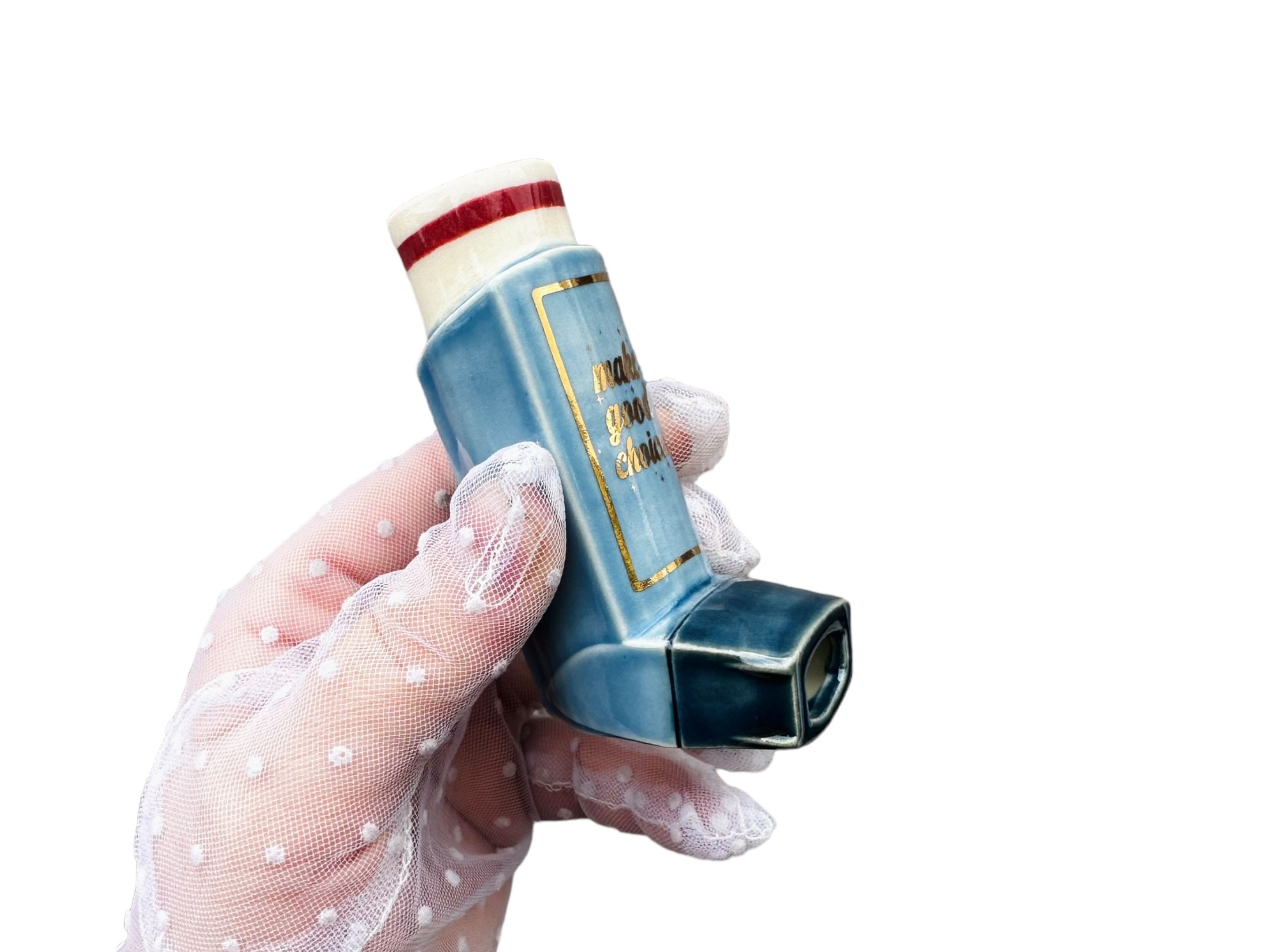 Gold MGC on Realistic Inhaler Pipe