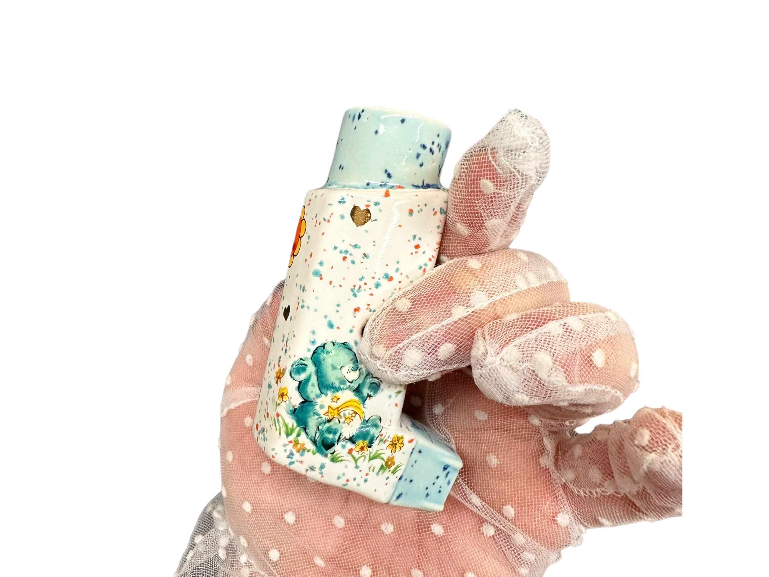 Carebear Sprinkles Inhaler Pipe