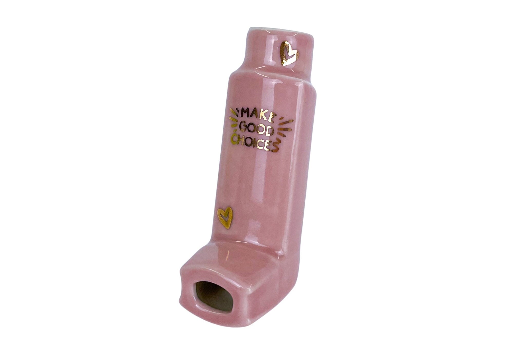 Make Good Choices Pink Inhaler Pipe