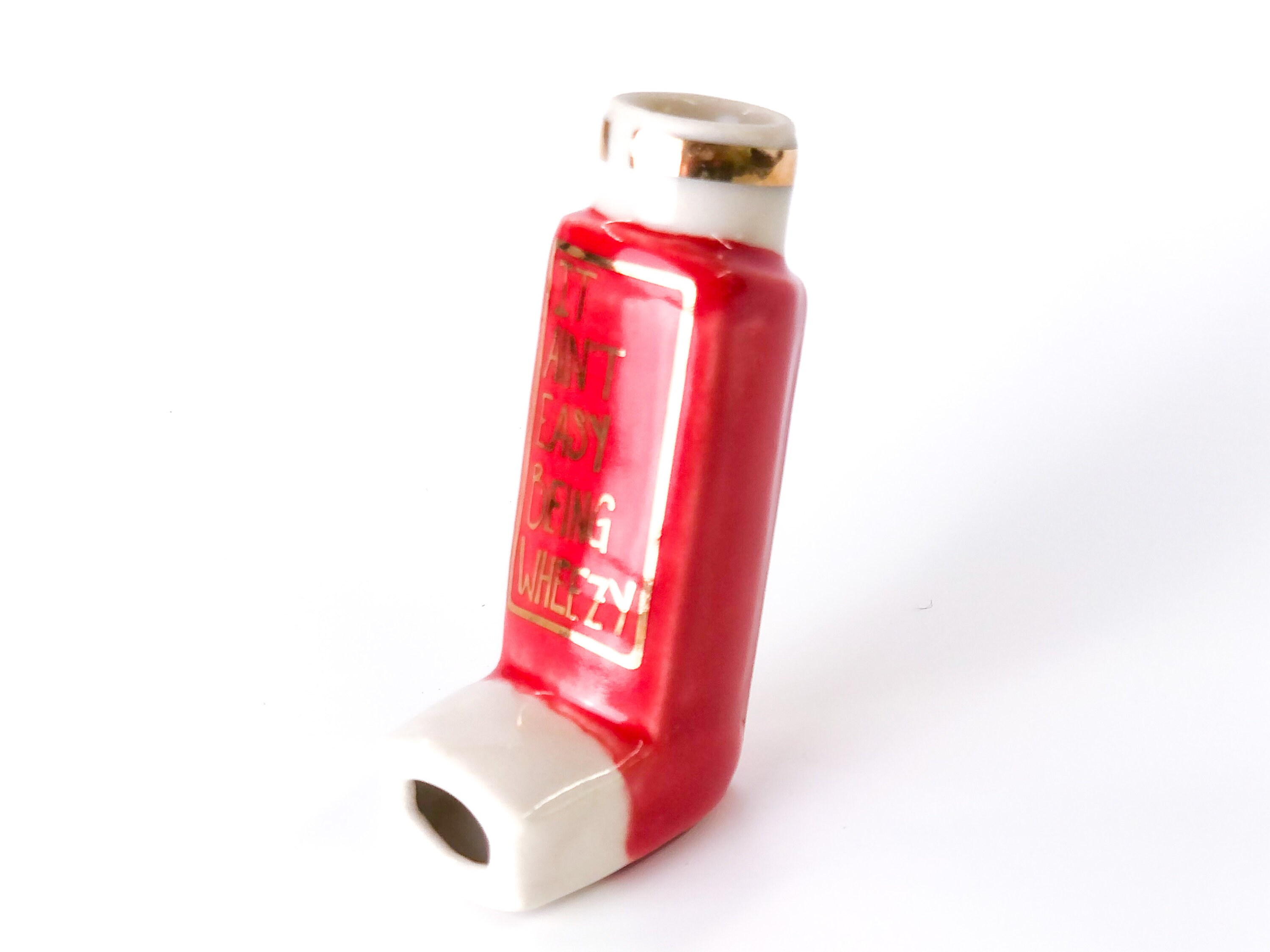 Red Realistic It Ain’t Easy Inhaler Pipe