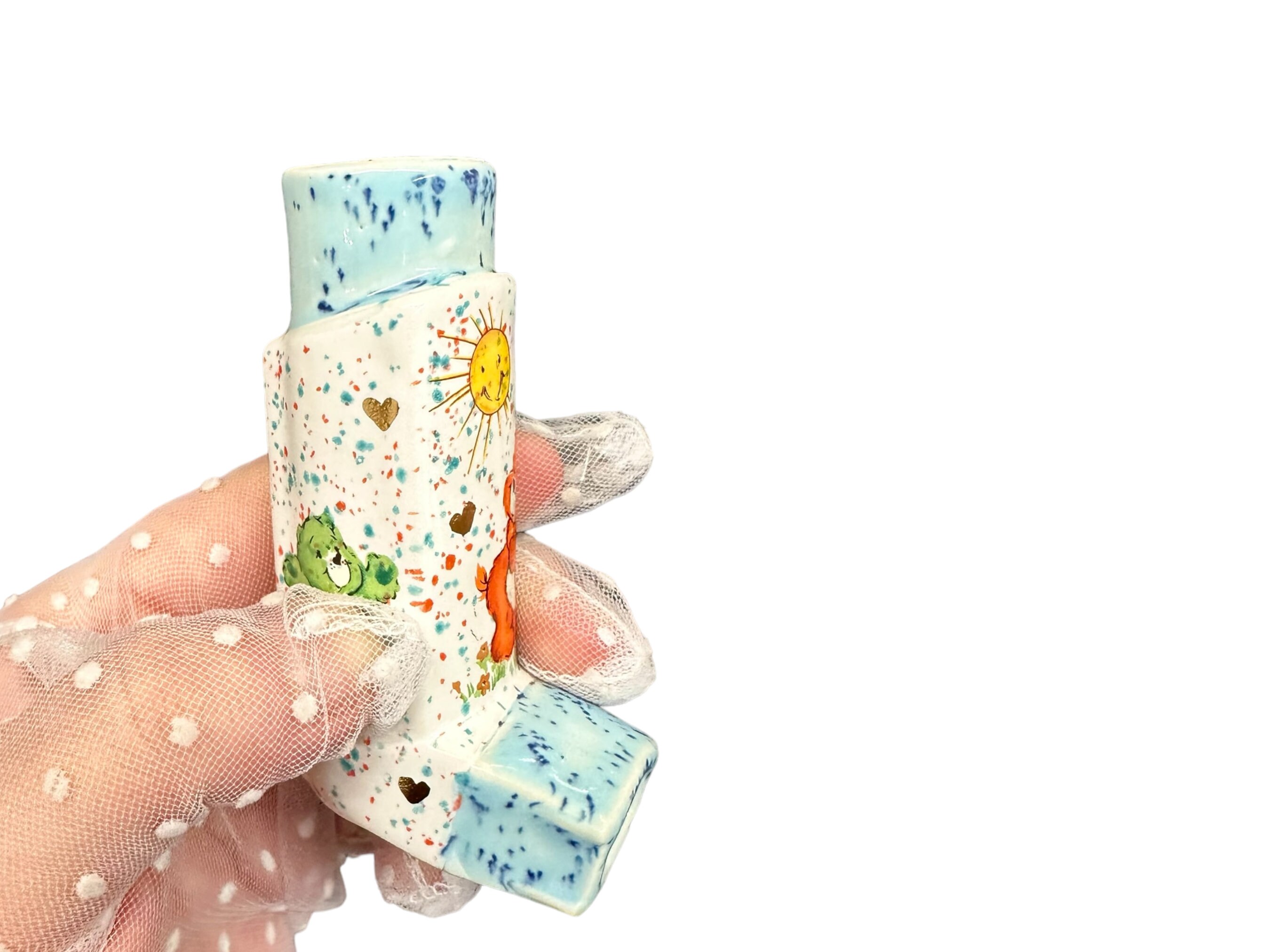 Carebear Sprinkles Inhaler Pipe