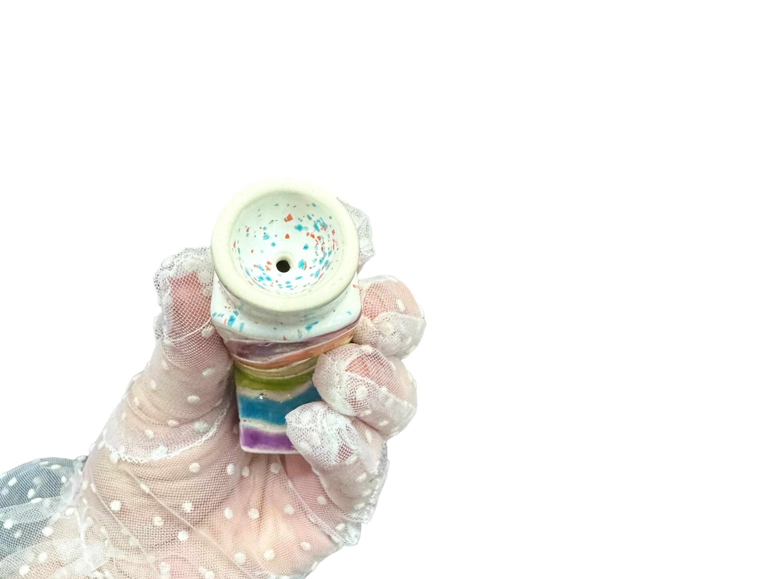 Rainbow Sprinkles Inhaler Pipe