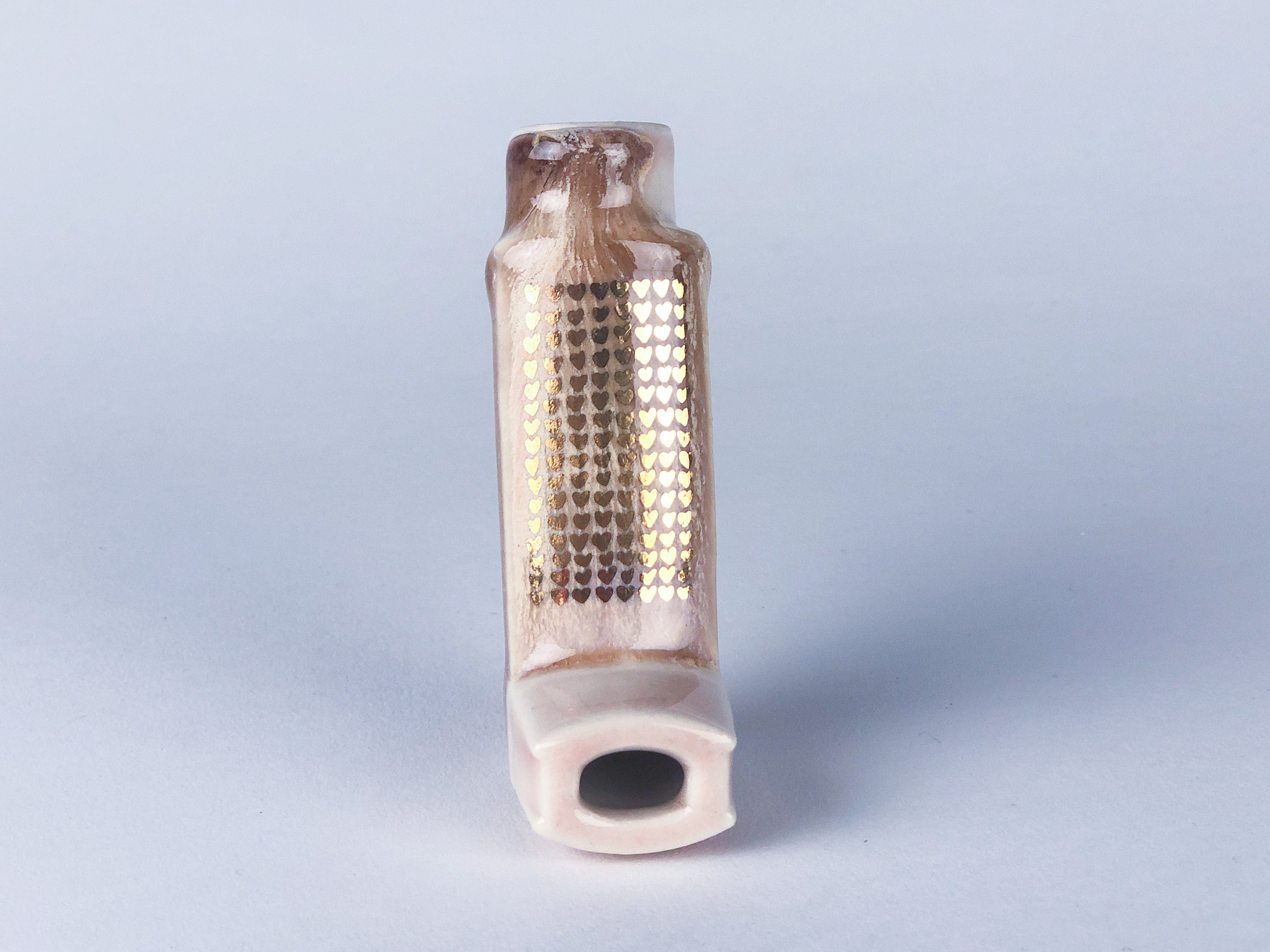 Starry Beige Fade Inhaler Pipe