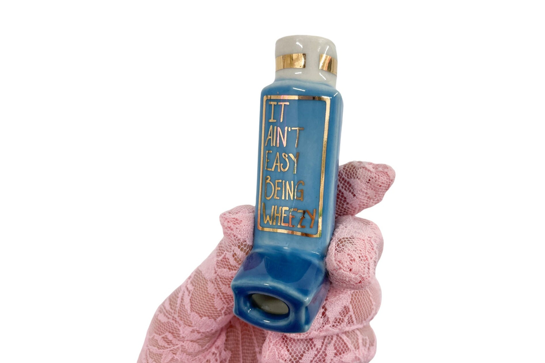 Easy Being Wheezy Realistic Inhaler Pipe