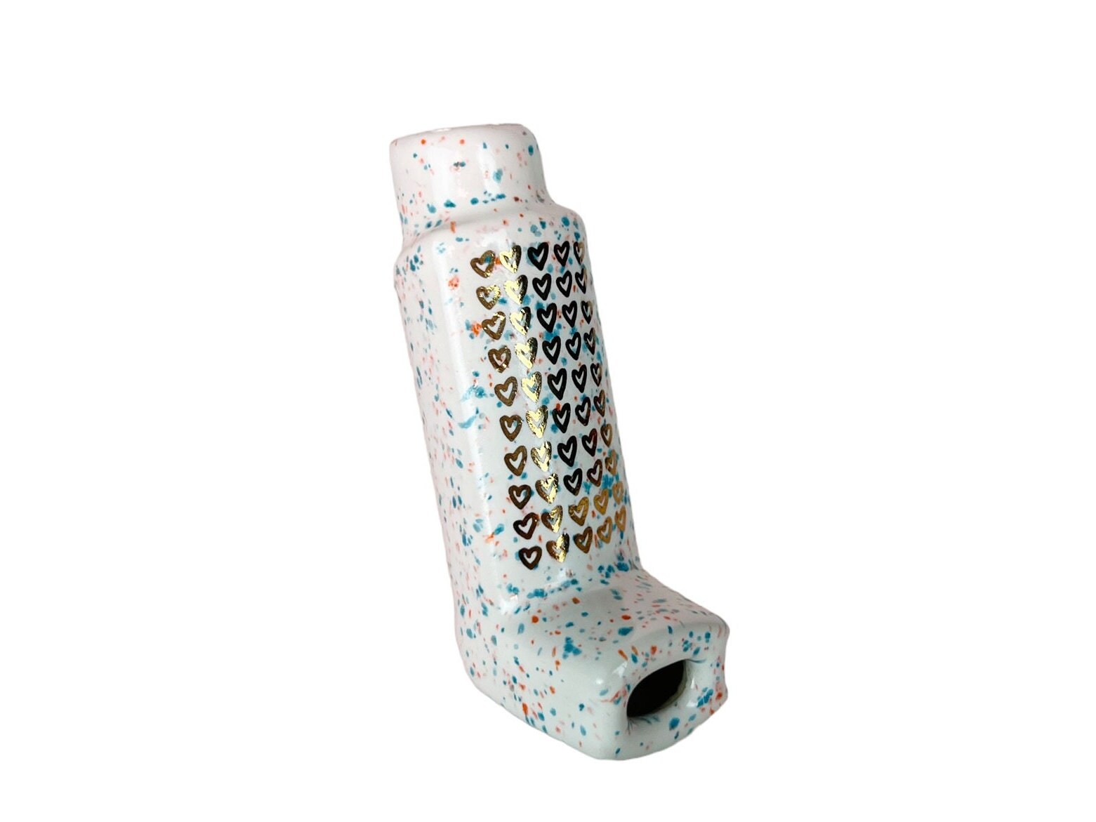 Tiny Hearts Sprinkles Inhaler Pipe