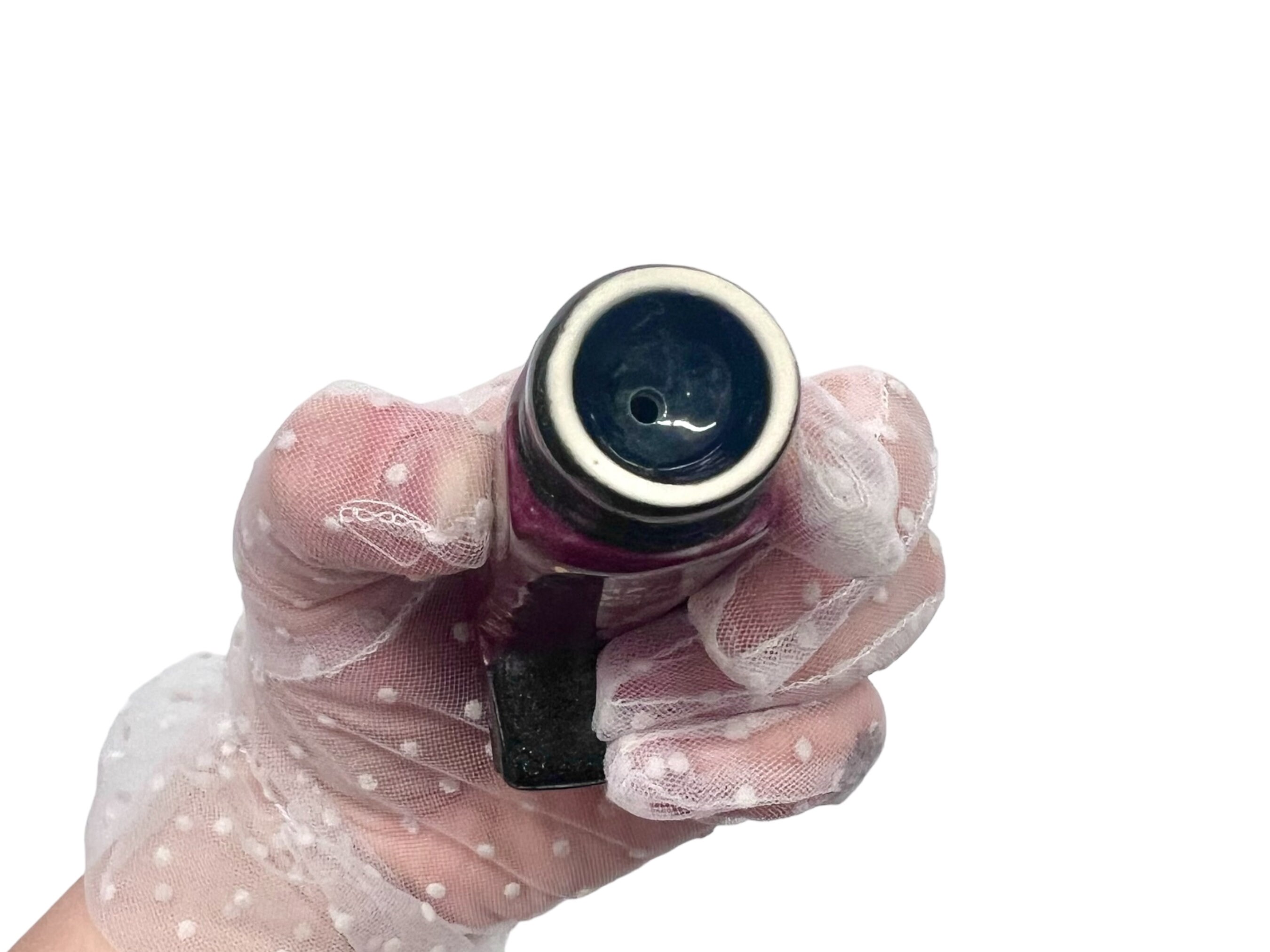 MGC Heart Cloud Maroon Inhaler Pipe #1