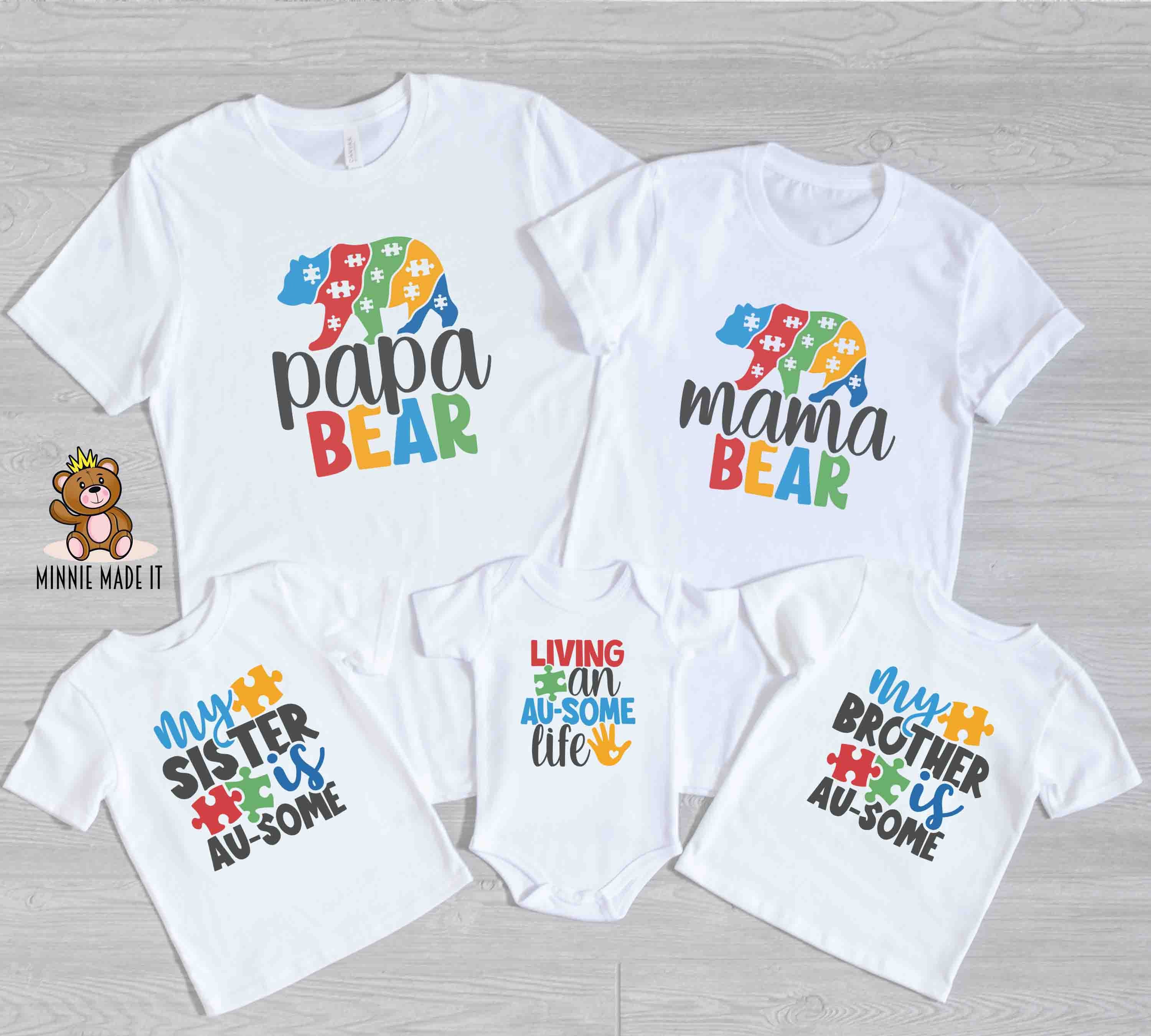 Autism Awareness Matching Family Shirts Autism Baby Onesie® | Etsy