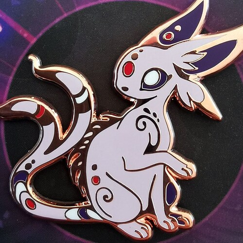 Dark Monster Hard Enamel Pin - Etsy