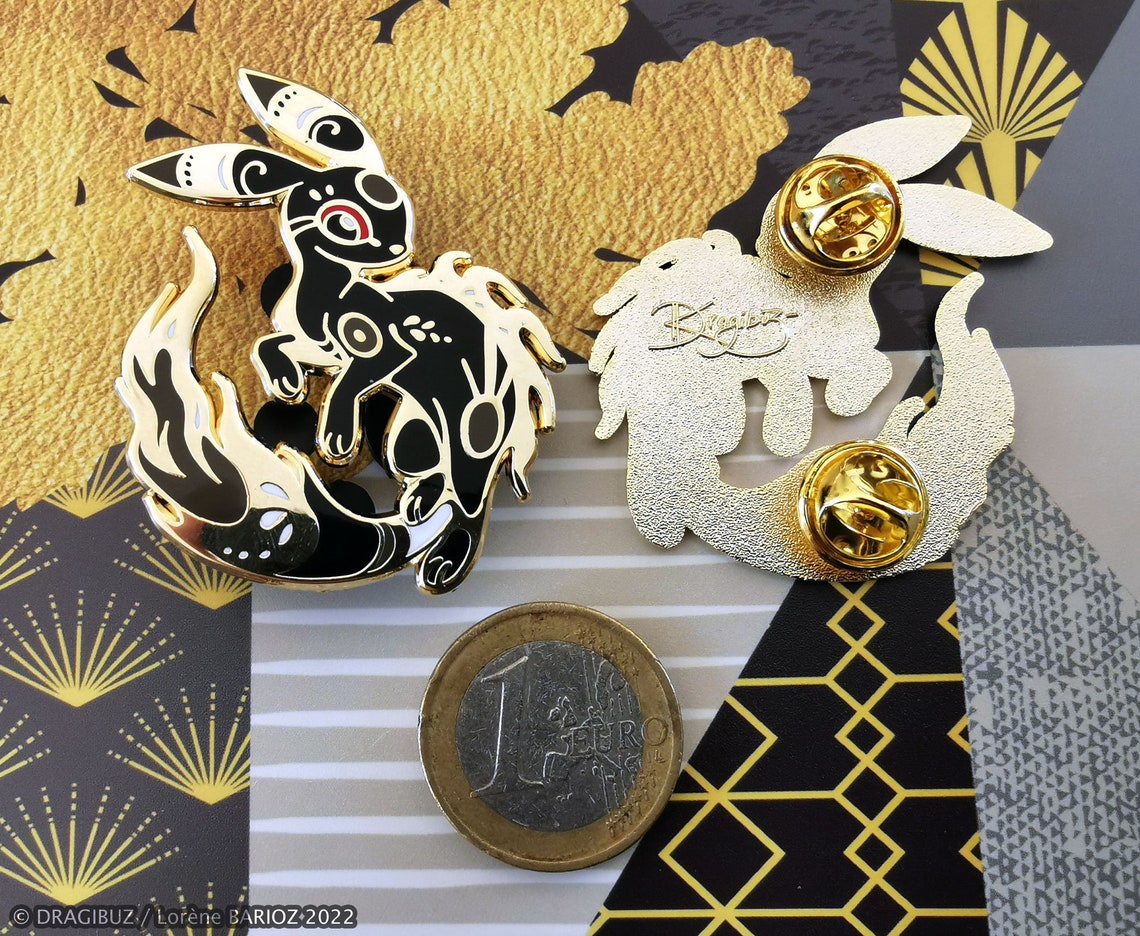 Dark Monster Hard Enamel Pin - Etsy