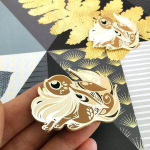 Fluffy Monster Hard Enamel Pin - Etsy