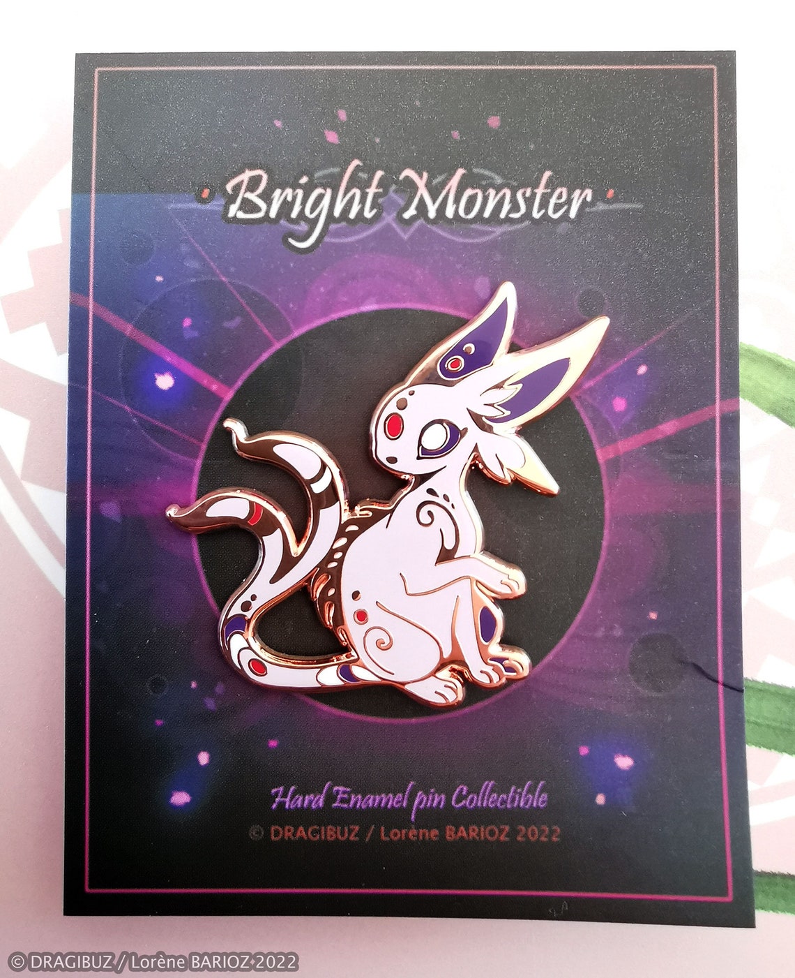 Dark Monster Hard Enamel Pin - Etsy