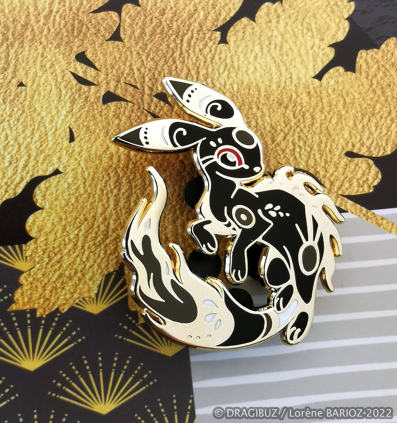 Dark Monster Hard Enamel Pin - Etsy