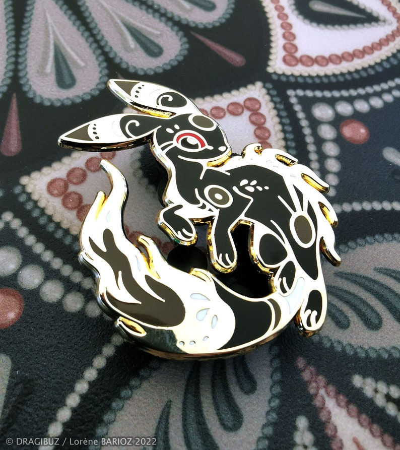 Dark Monster Hard Enamel Pin - Etsy