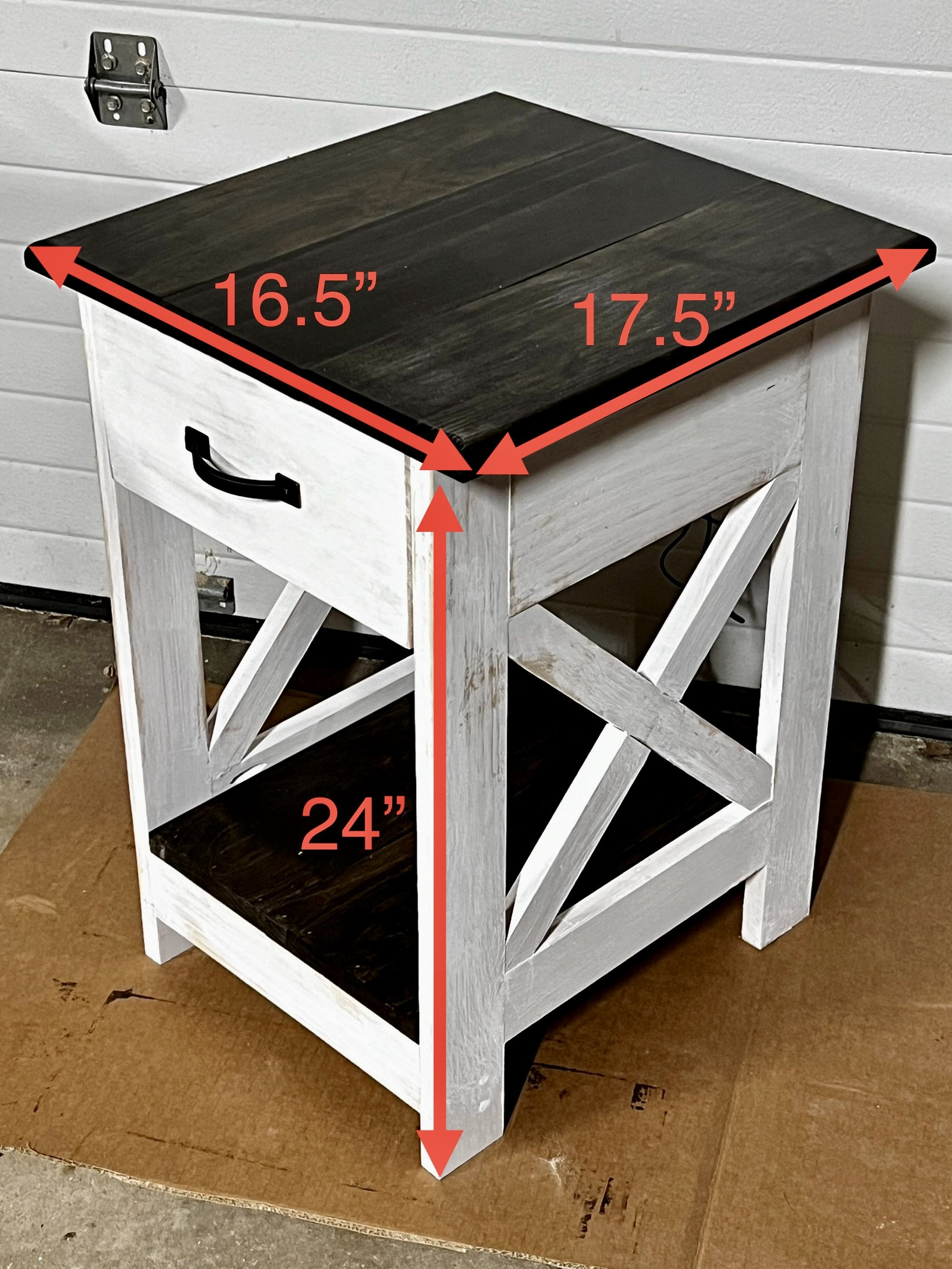 Rustic Farmhouse End Tables - Etsy
