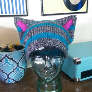Alice in Wonderland Inspired Custom Made Cheshire Cat Hat, Pink and ...
