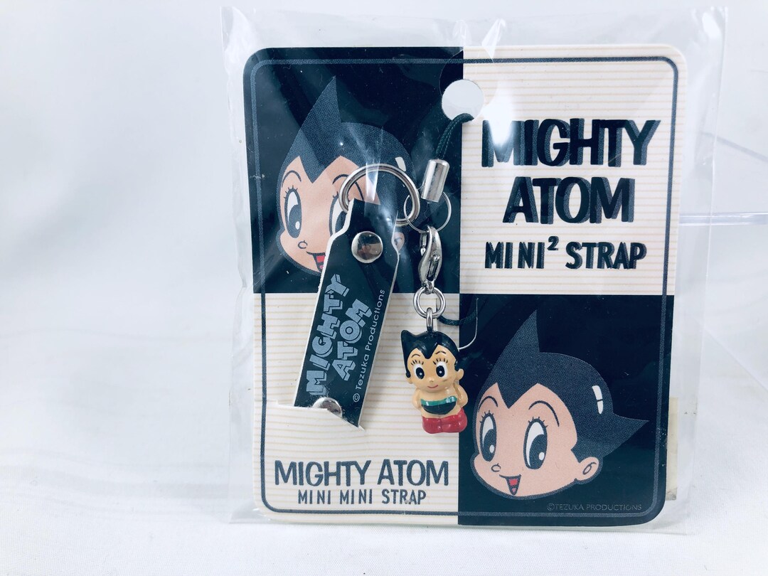 Astro Boy / Mighty Atom Mini Strap With Charm Mascot NEW Tezuka Japan ...