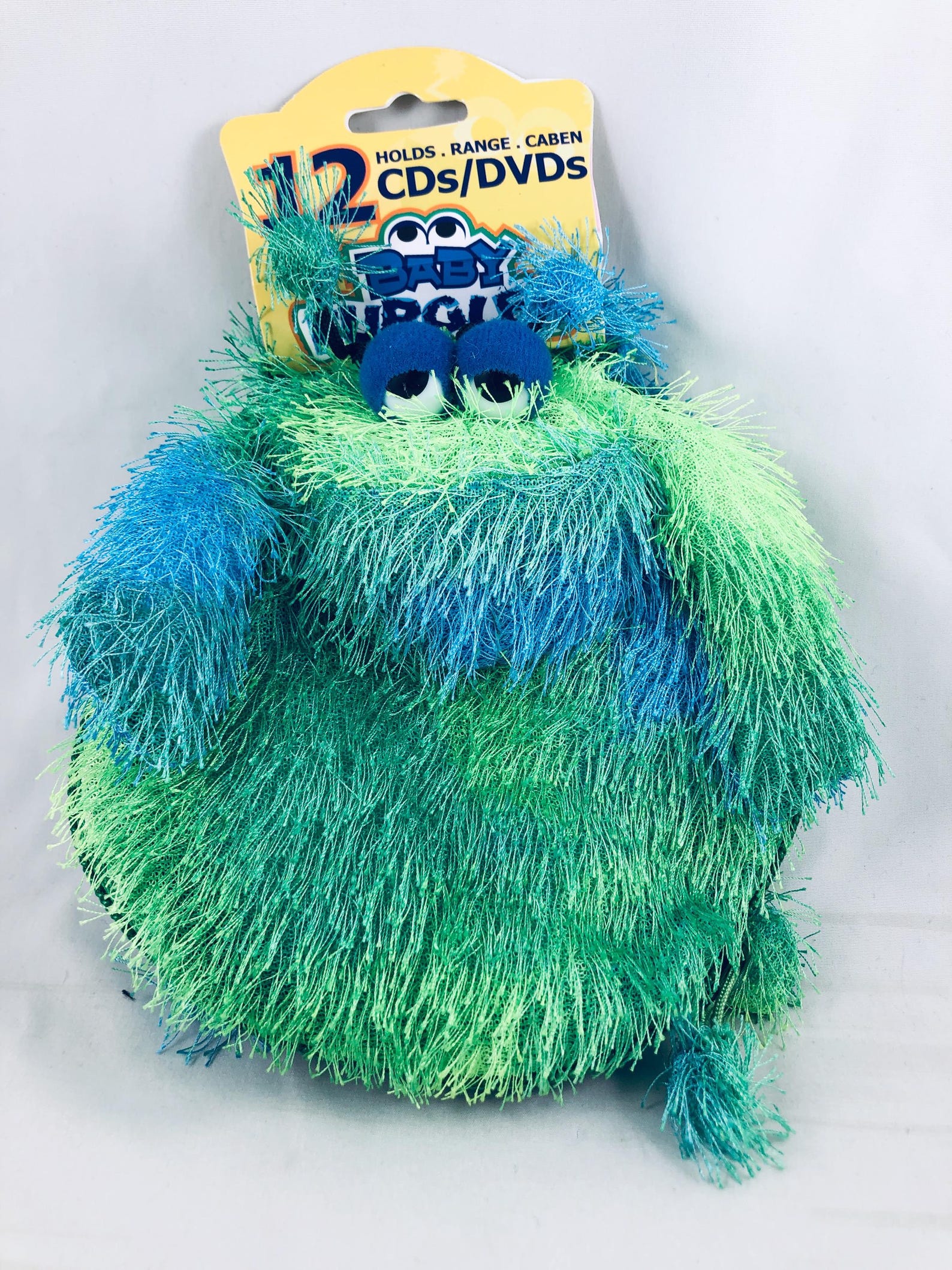 Baby Furgles Soft Plush CD / DVD Holder Wallet - 12 Cds/dvds Storage ...