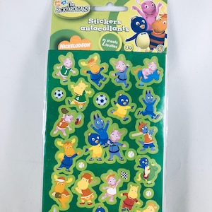 The Backyardigans Sticker Set - 2 Sheet NEW Sandylion. Nickelodeon Free ...