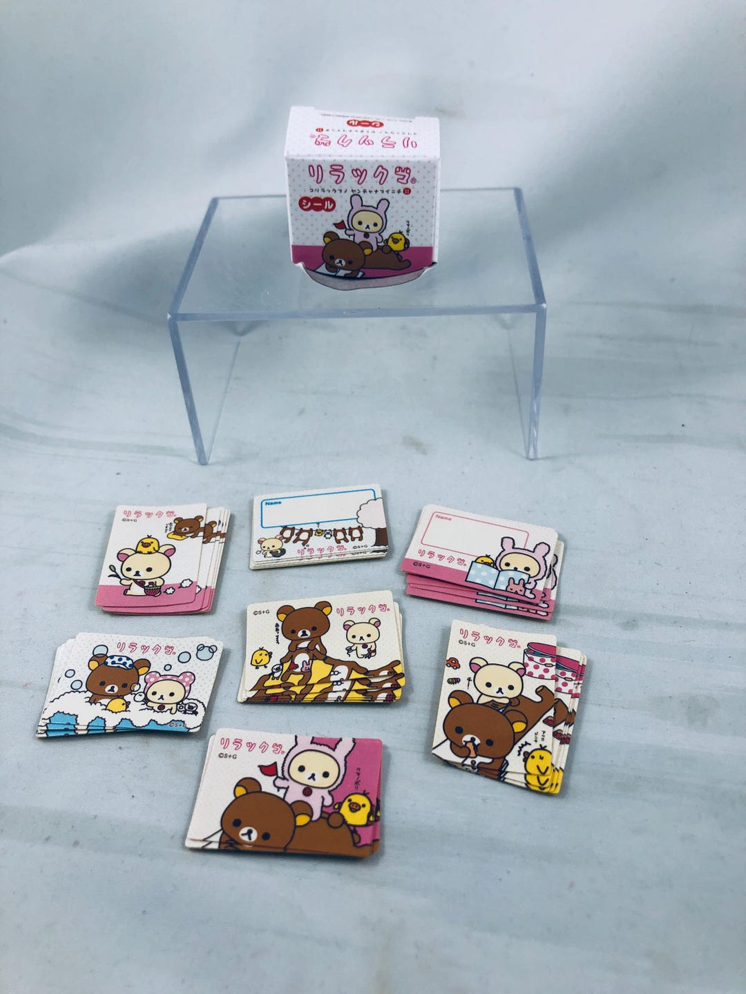San-x Rilakkuma Relax Bear Box of Stickers - 35 Pcs New Japan - Etsy