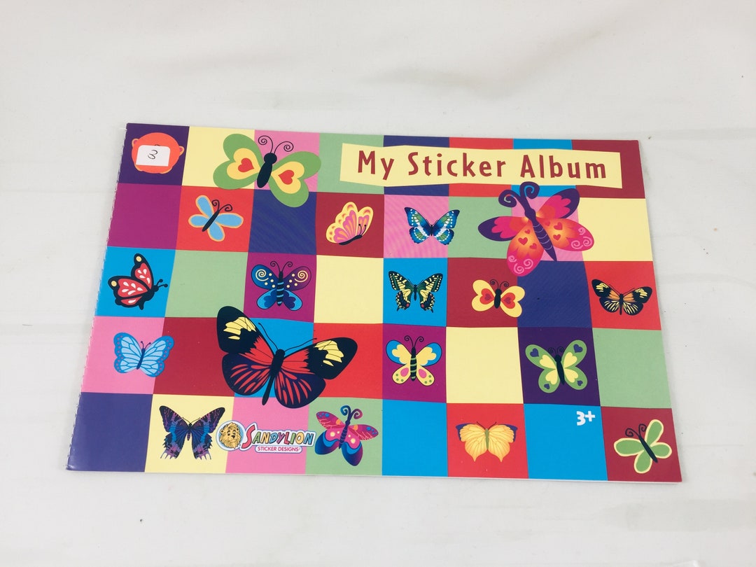 My Sticker Album Butterfly Theme NEW Sandylion - Etsy