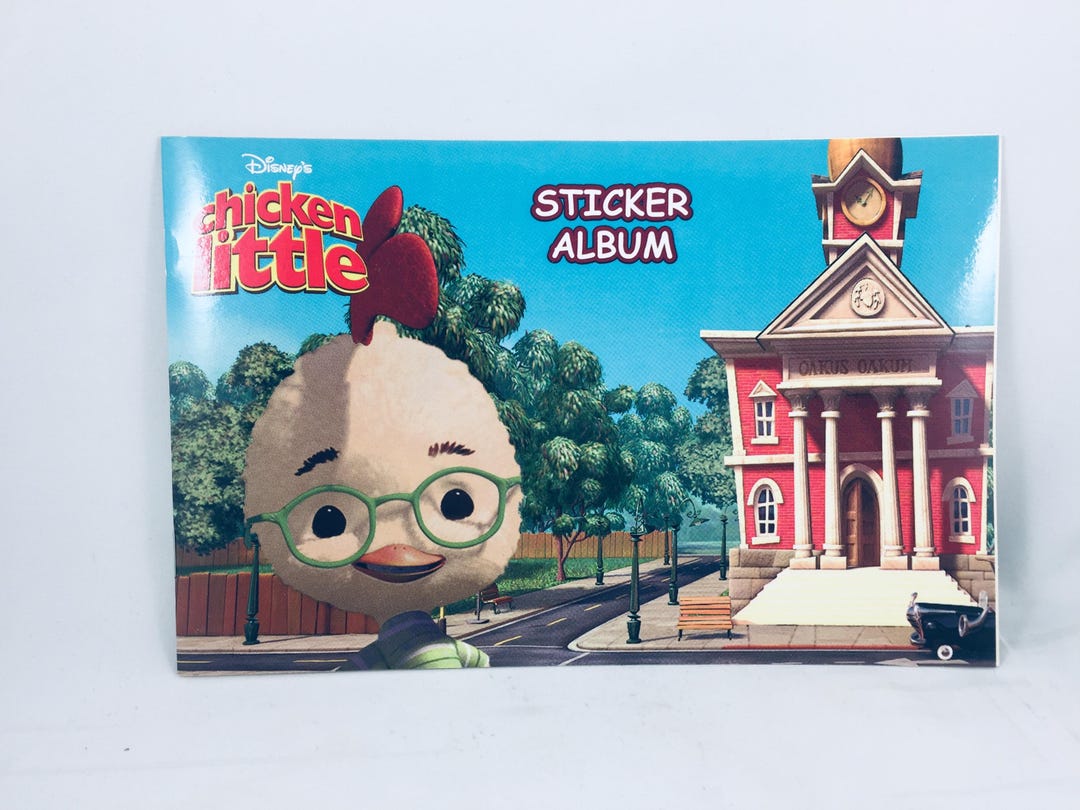 Disney's Chicken Little Sticker Album - NEW Sandylion Nickelodeon - Etsy