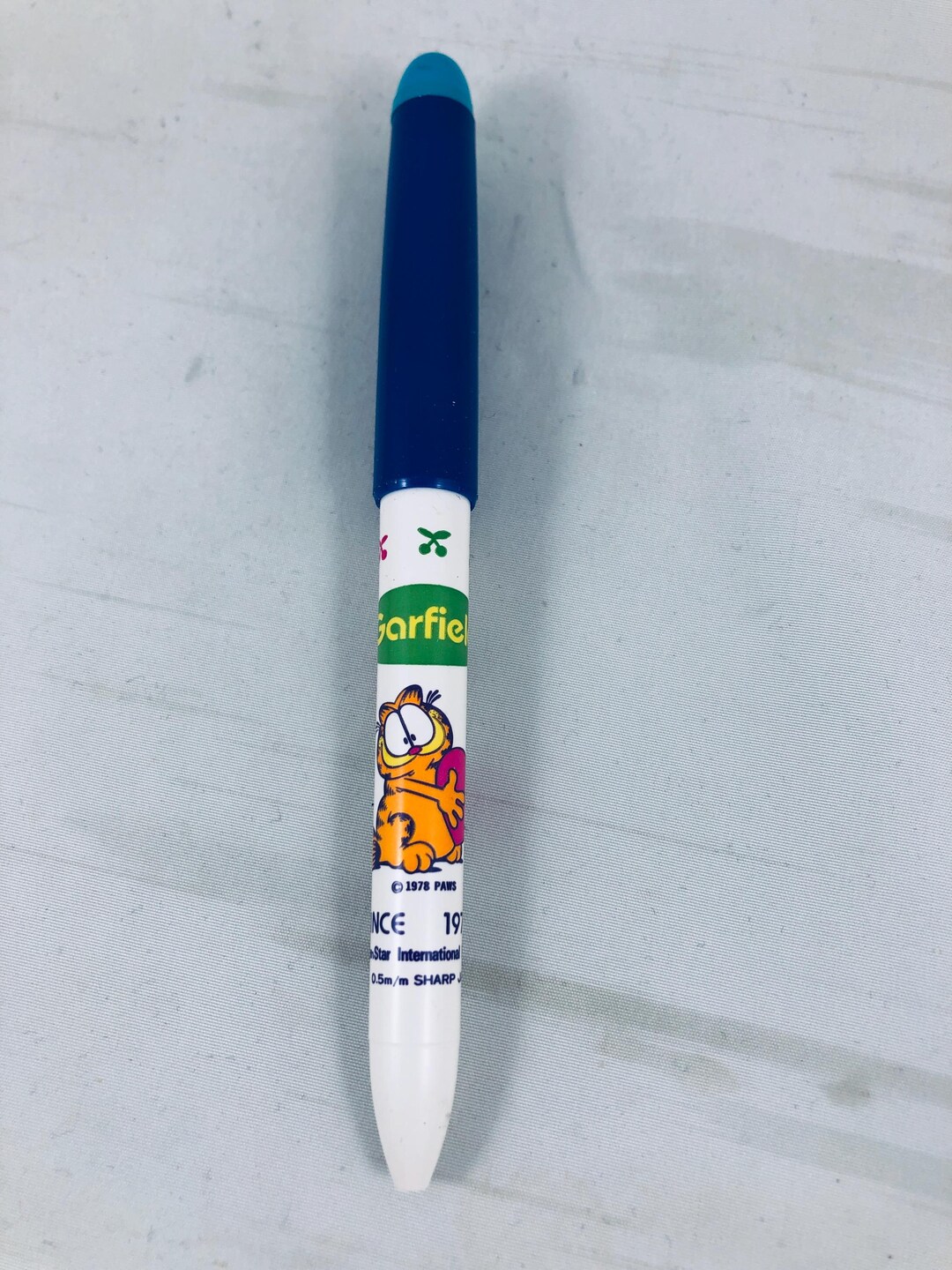 Vintage Garfield Ballpoint Pen / Mechanical Pencil Combo 0.5mm. Made in ...