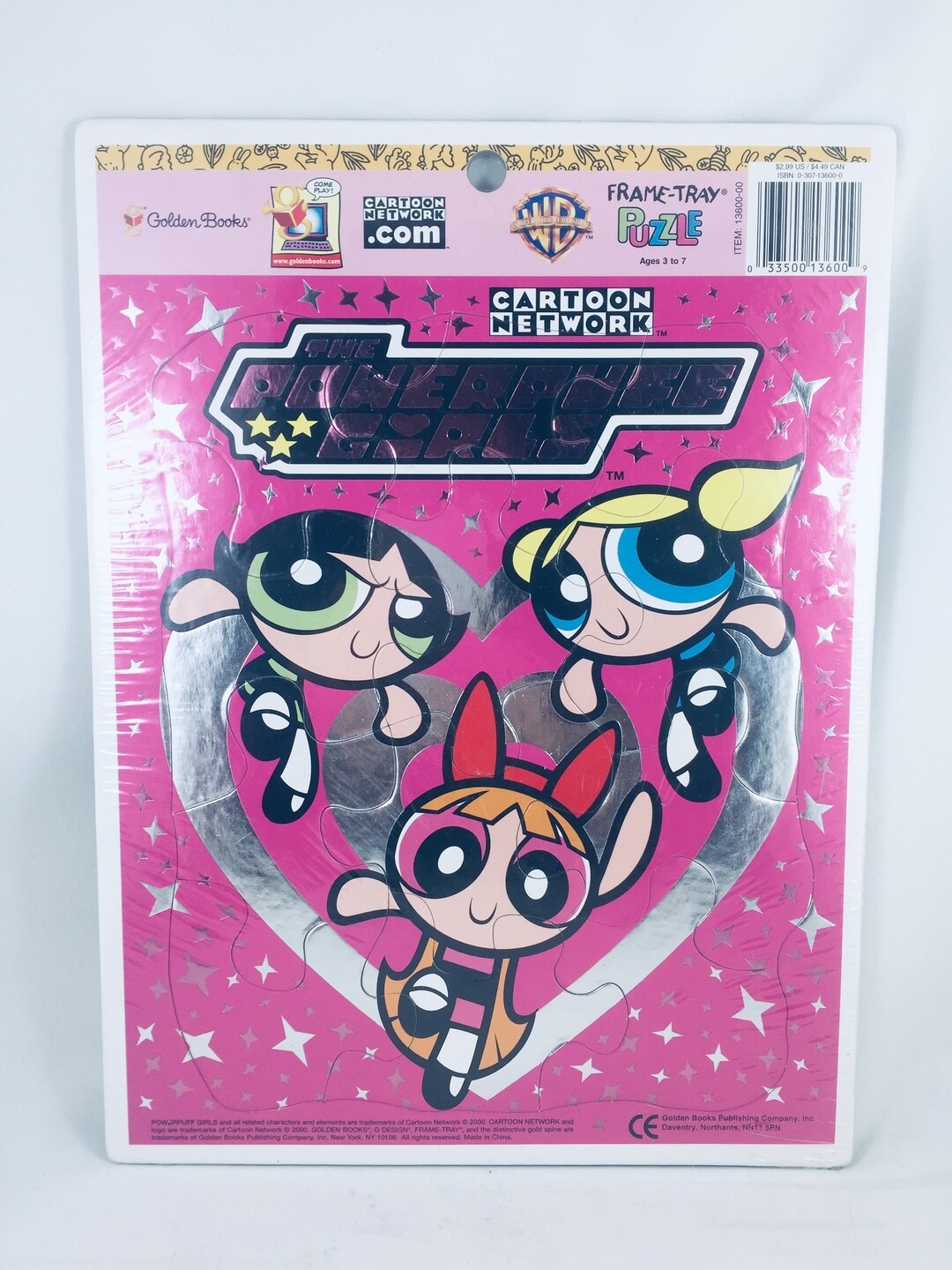 Vintage the Powerpuff Girls Frame Tray Jigsaw Puzzle NEW Dated - Etsy ...