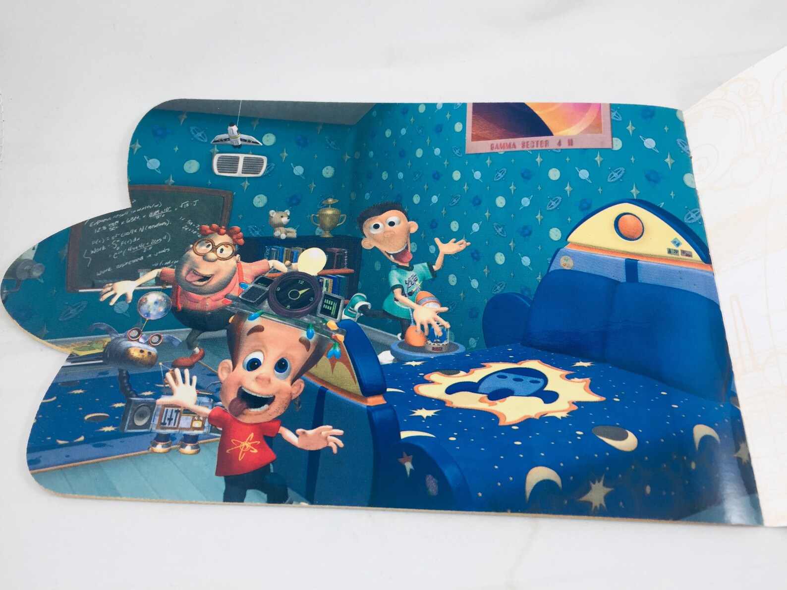 The Adventures of Jimmy Neutron Boy Genius Sticker Album - NEW ...