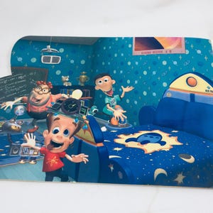 The Adventures of Jimmy Neutron Boy Genius Sticker Album - NEW ...