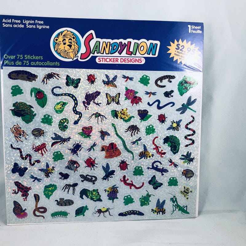 Sandylion Stickers - Etsy UK