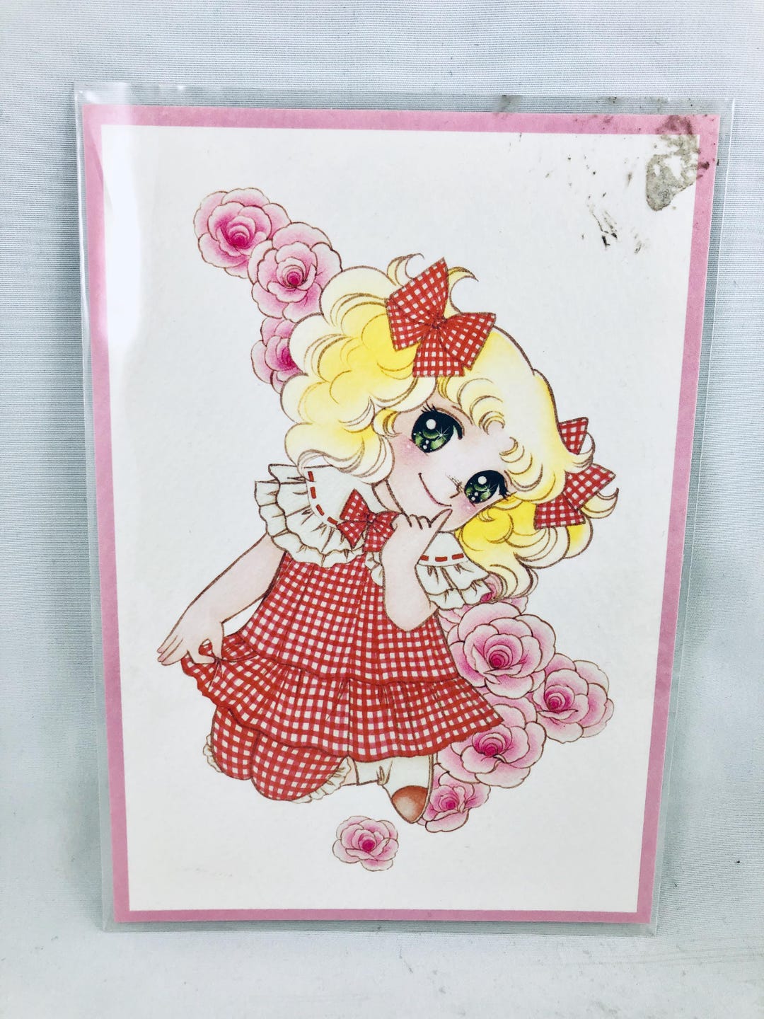 Vintage Candy Candy Postcard Anime Japan Yumiko Igarashi 80s NEW. Free ...