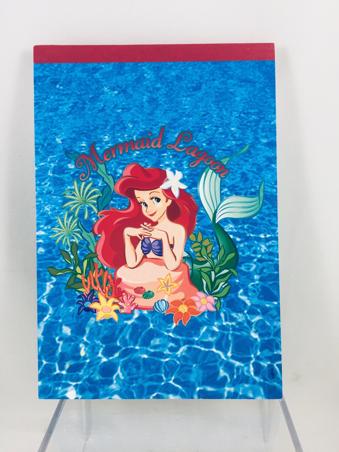 Disney the Little Mermaid Notepad Memopad W/stickers NEW Japan - Etsy