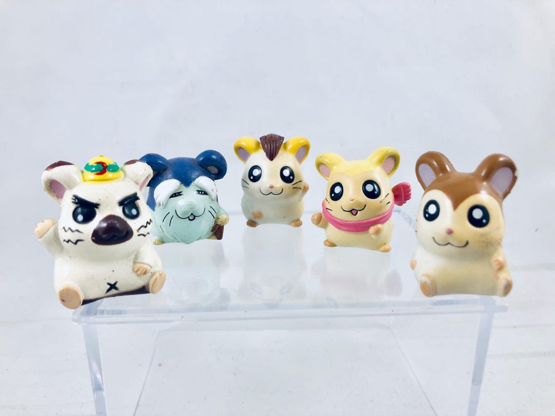 Vintage Lot of 5 Hamtaro Hamster Pencil Topper Figures - Etsy