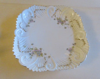 Antique Cake Plate - Etsy