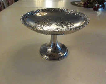 Silver Plate Compote - Etsy
