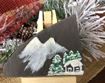 Hand painted slate | Etsy