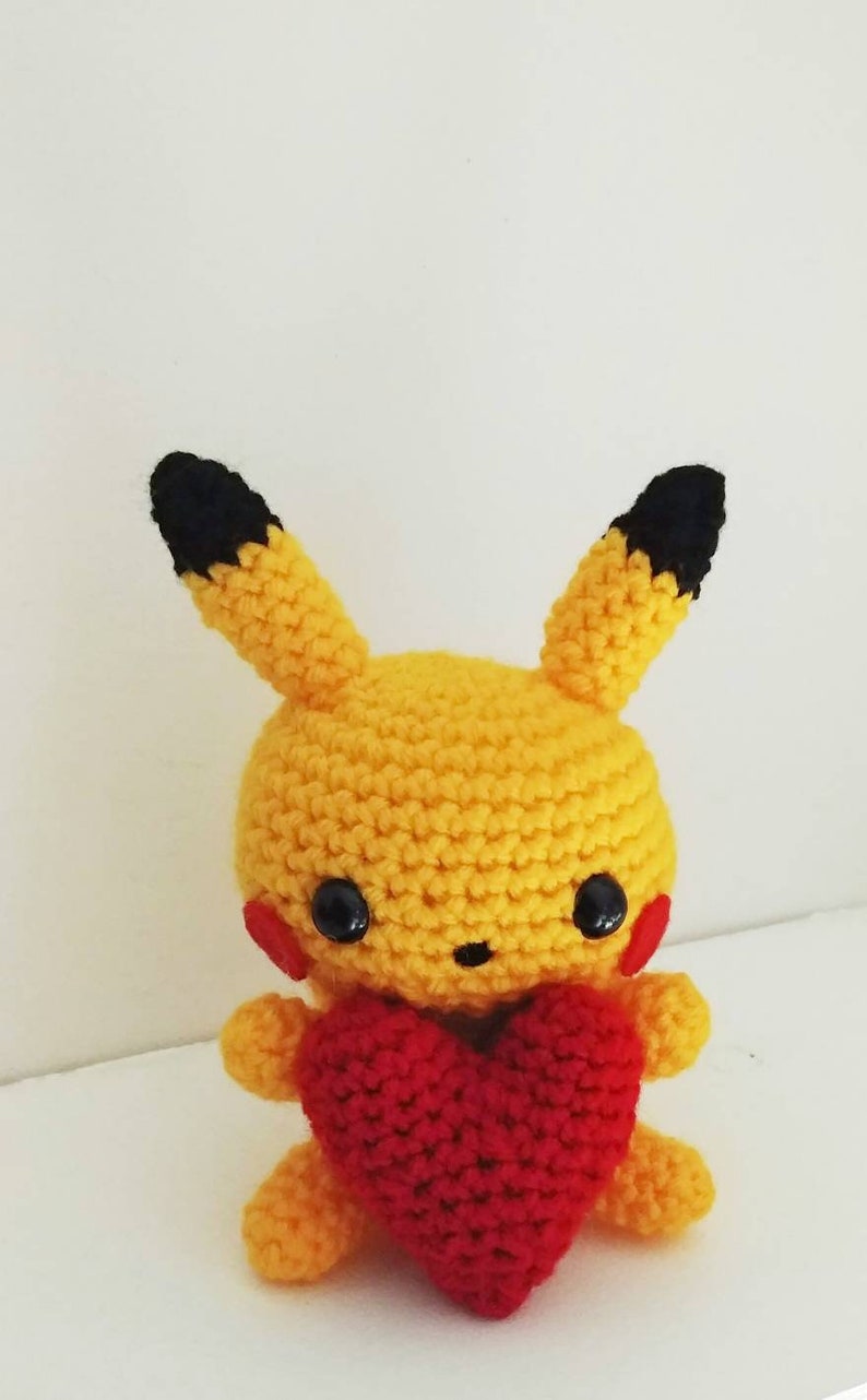 Pikachu Love Pikachu Heart Pikachu Girl Pikachu | Etsy