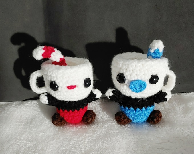 Cagney Carnation Cuphead Huge Prop Figure Statue Floral Fury Mugman Kingdice Mschalice Handmade