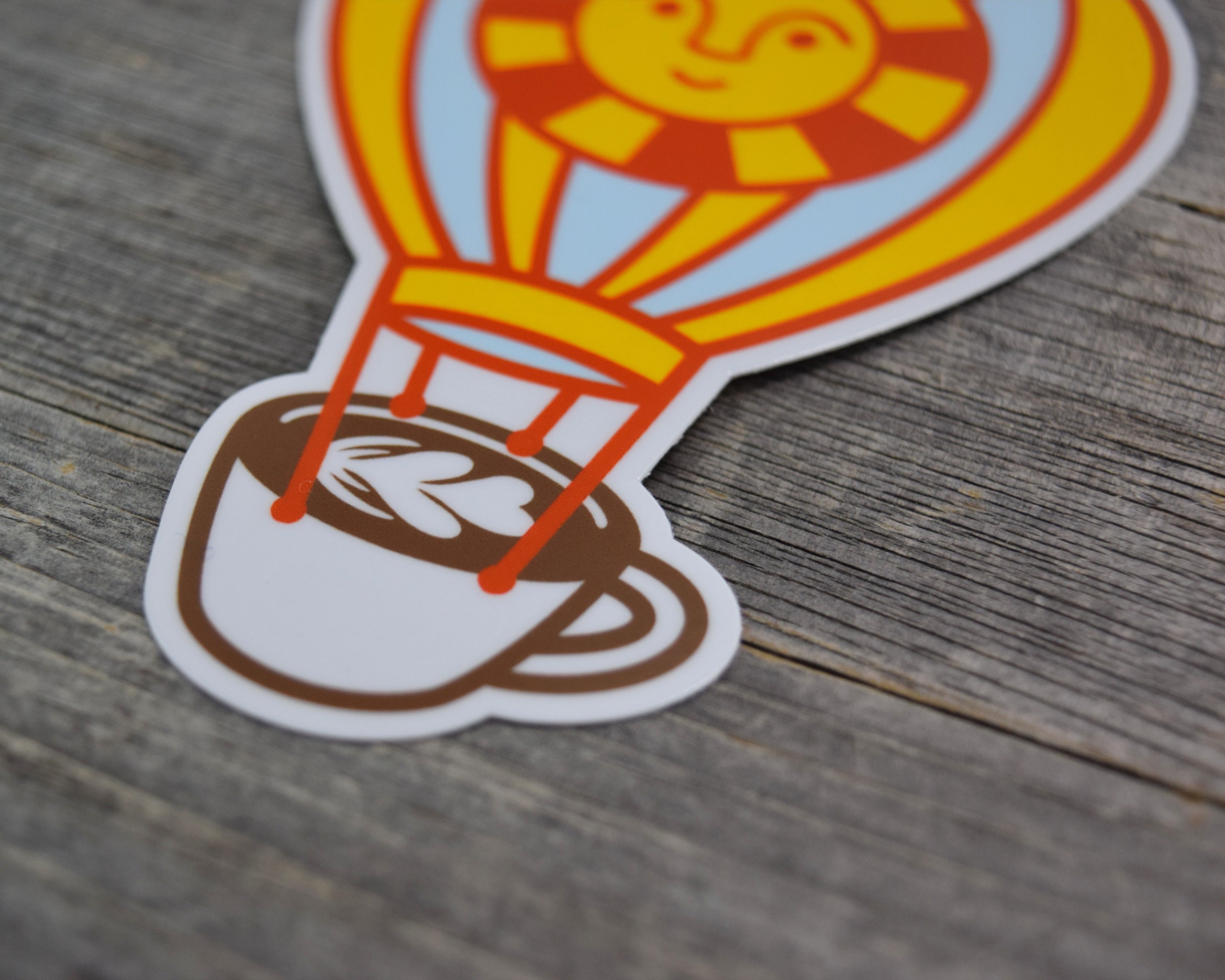 Rise and Shine Vinyl Sticker | Etsy