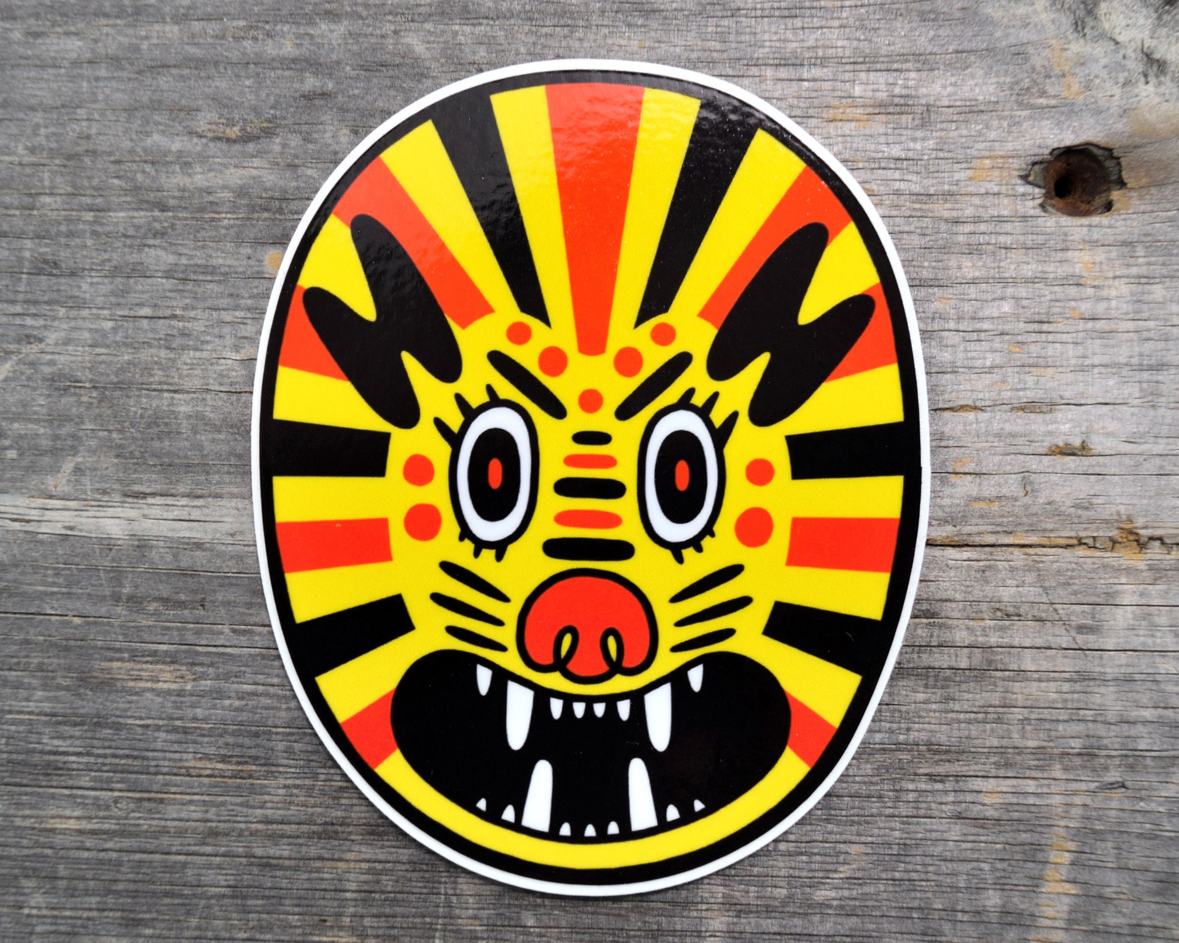 LION Vinyl Sticker - Etsy