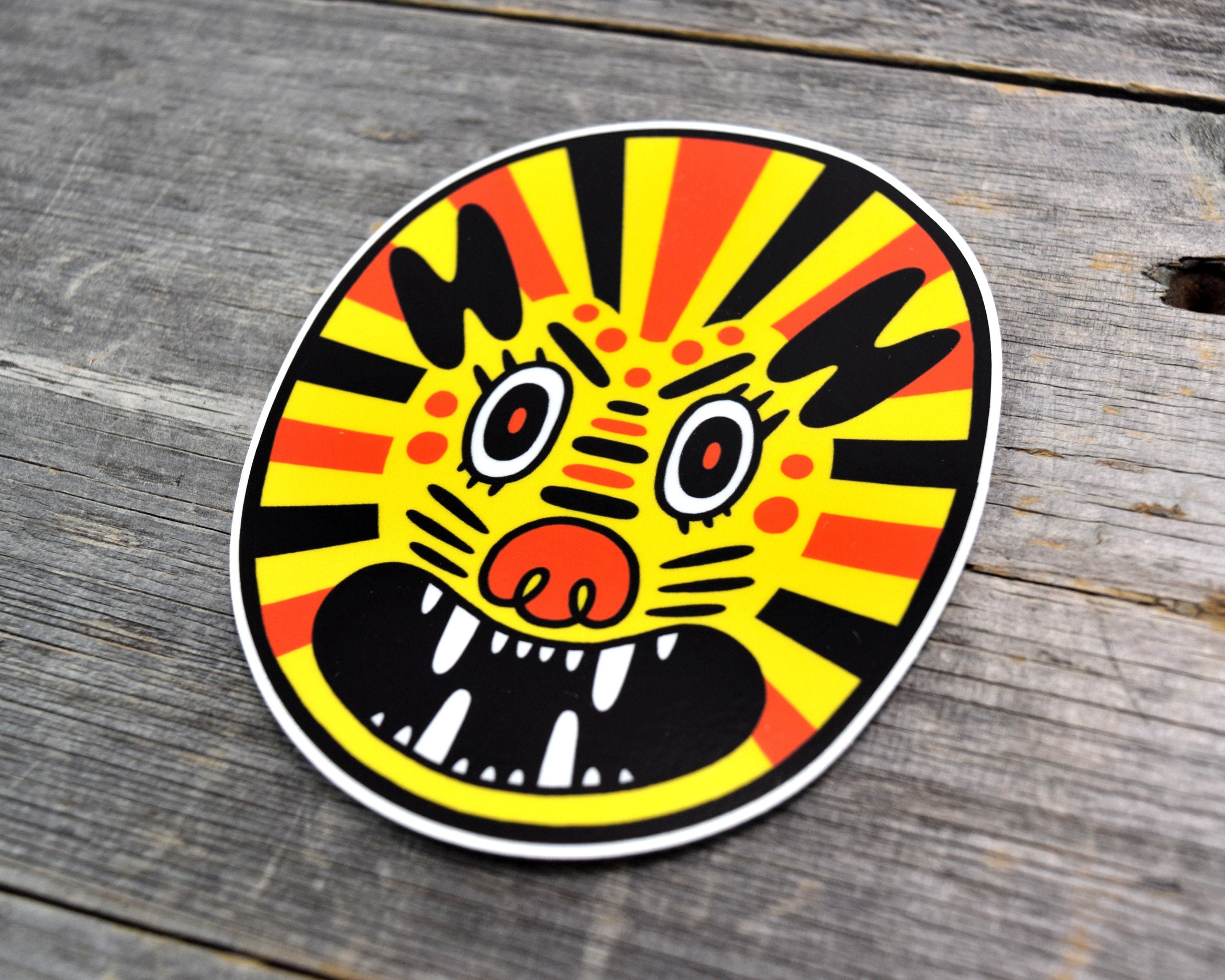 LION Vinyl Sticker | Etsy