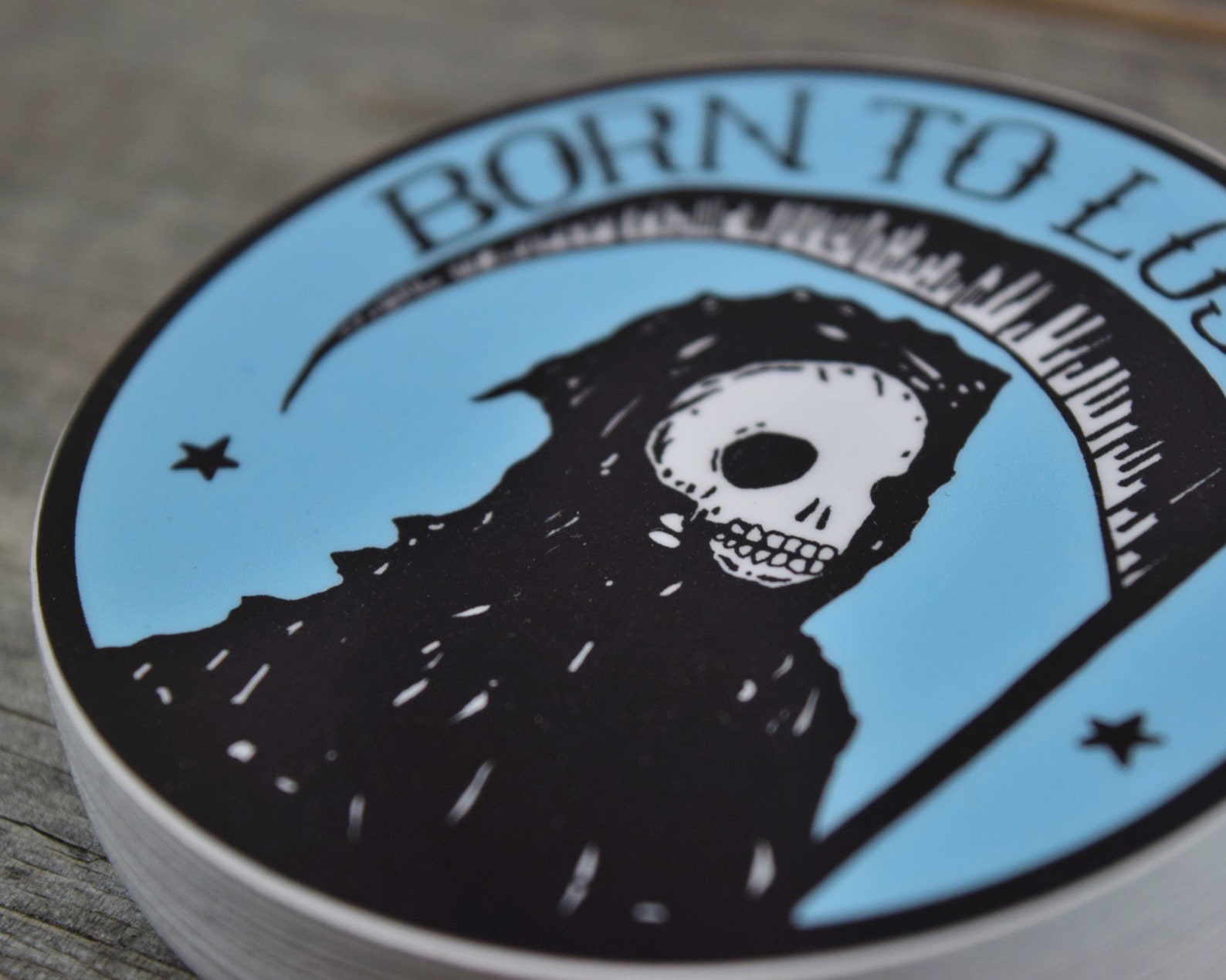 Born to Lose Vinyl Sticker | Etsy