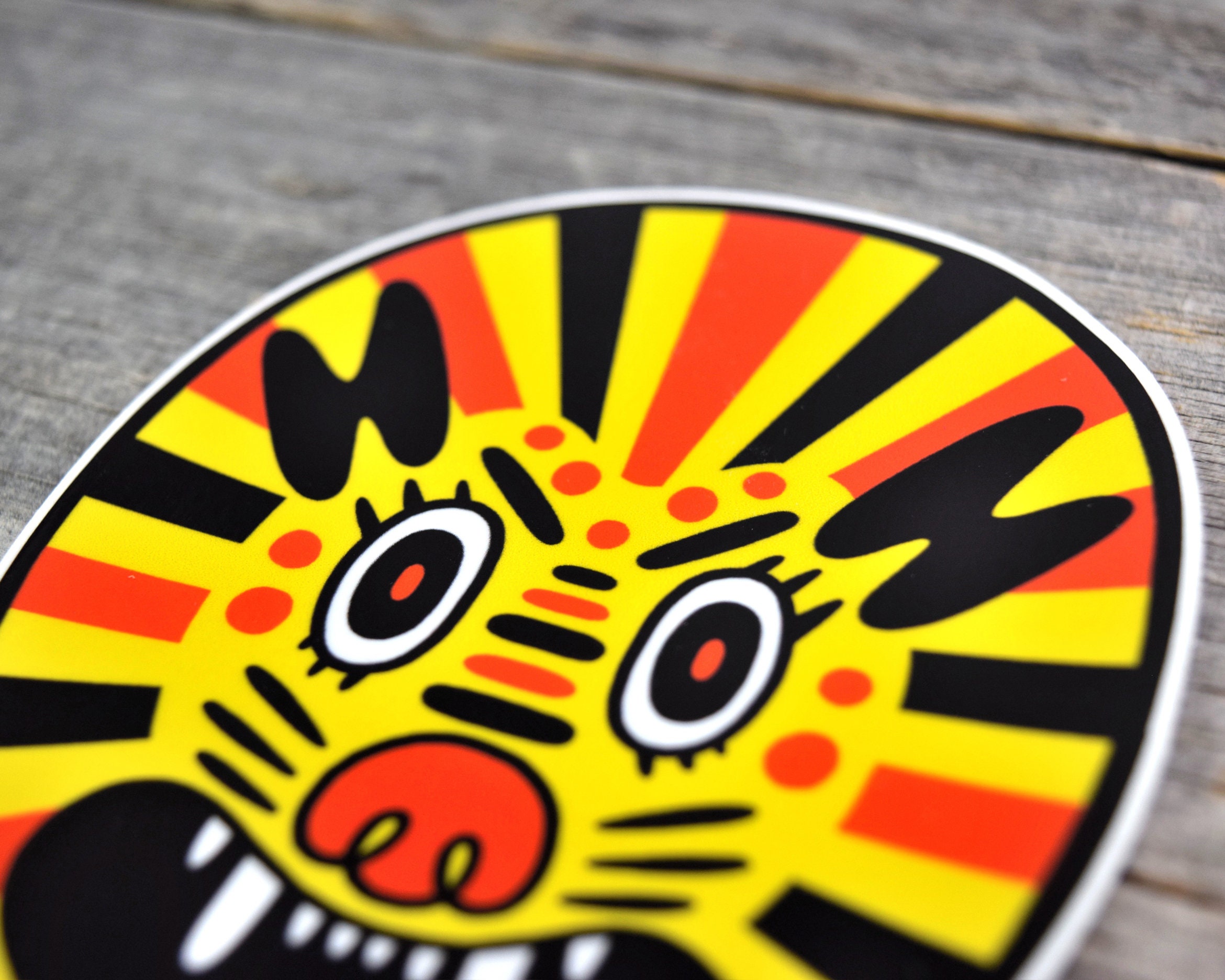 LION Vinyl Sticker | Etsy